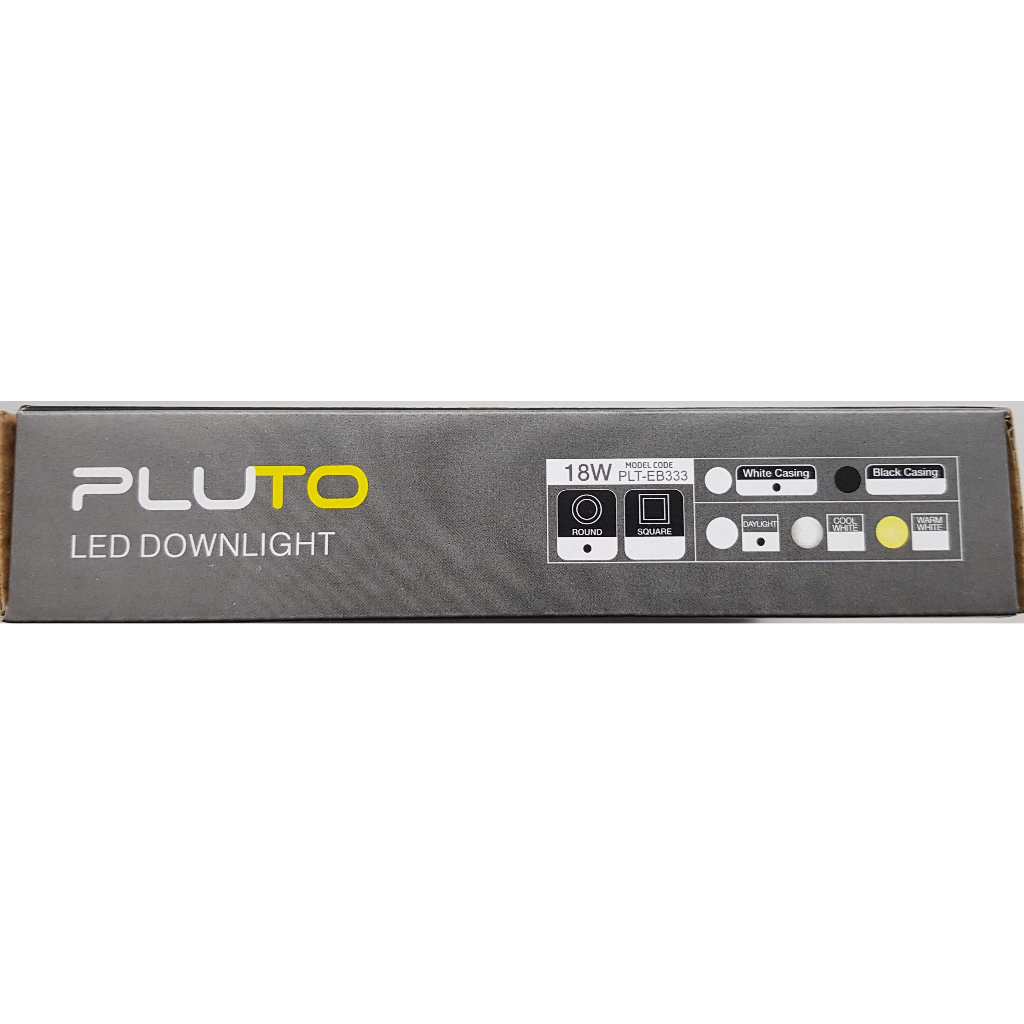 Pluto Square And Round LED Downlight | Shopee Malaysia
