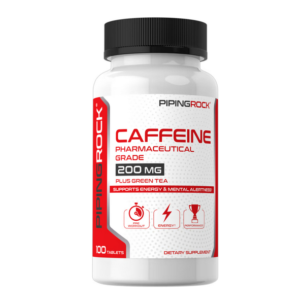 Caffeine Plus Green Tea, 200 mg, 100 Tablets | Shopee Malaysia