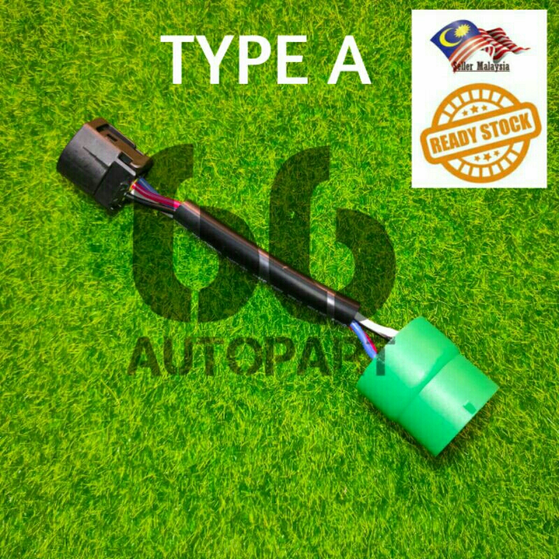 ALTERNATOR SOCKET OBD2 TO OBD0 - OBD1 4PIN ( HONDA B16A SO4 SR4 SM4 SV4 ...