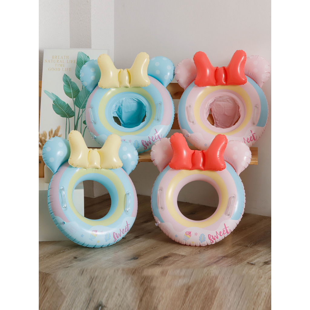Selangor Stock Minnie Float Sit Ring Seat Baby Ring Swim Inflatable ...