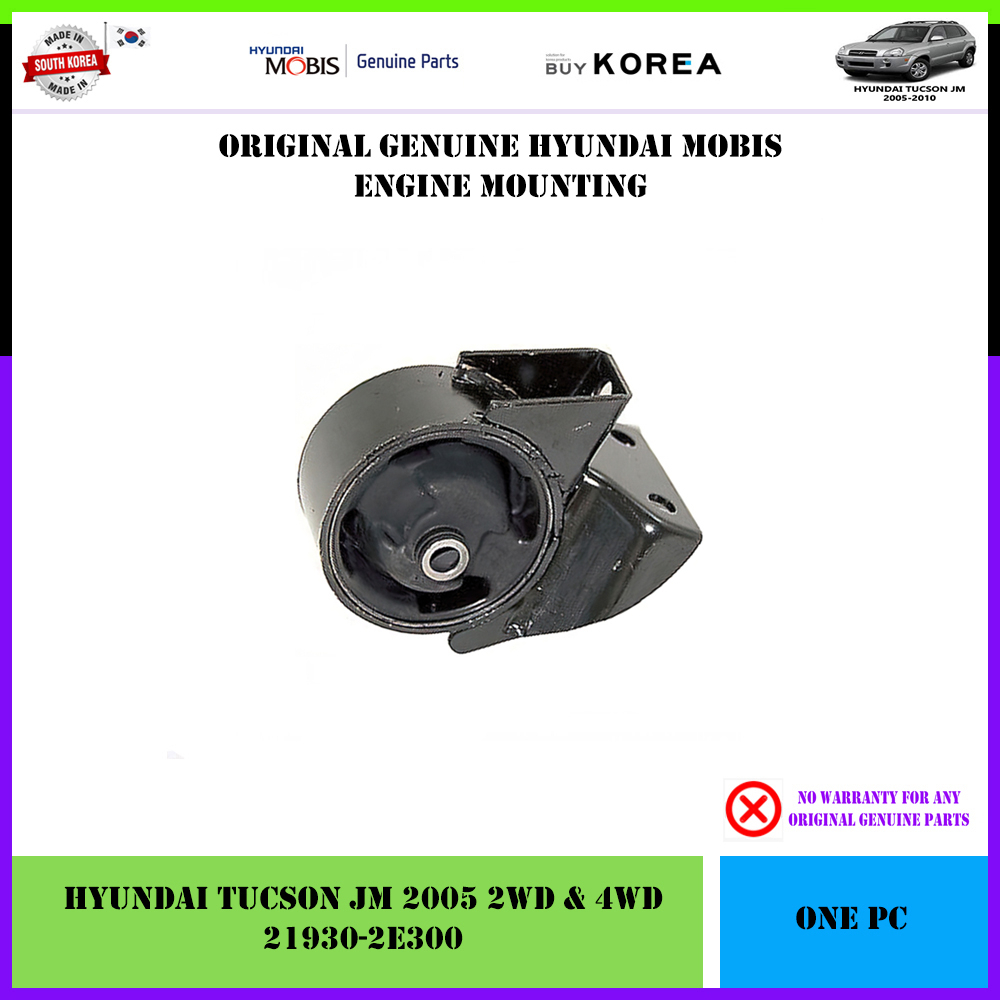 Hyundai Tucson JM 4WD 2005 Genuine Hyundai Mobis Engine Mounting (LH ...