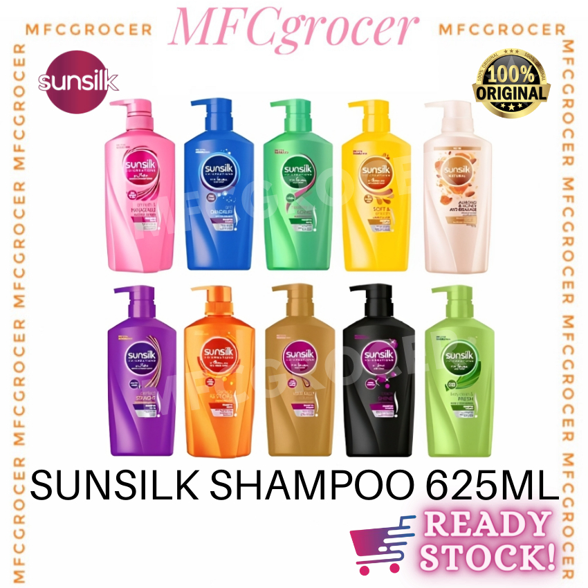 Sunsilk Hair Shampoo 625ml(New Packing) Hijab Anti Dandruff 650ml ...