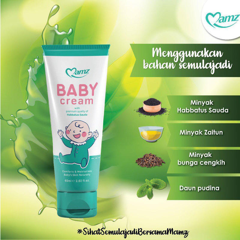 YouBaby Cream / Mamz Cream / MamzOil /Oringnal /Eczema /Kembung Perut ...