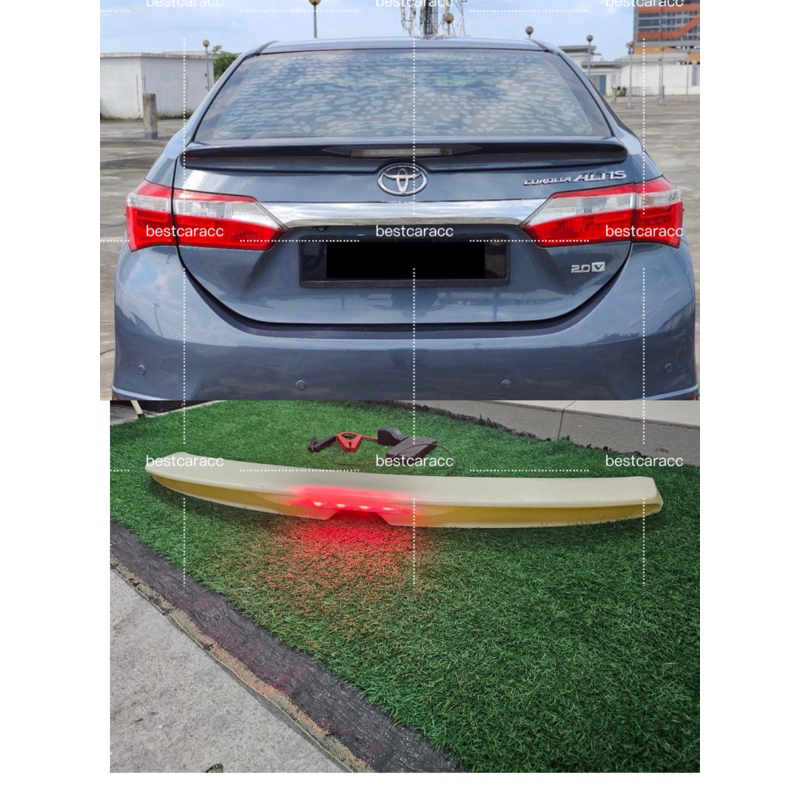 TOYOTA ALTIS 2014”SPOILER LED ABS NO CAT | Shopee Malaysia
