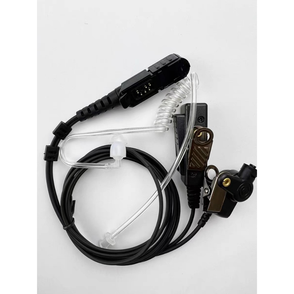 MOTOROLA PTT EARPIECES 2 WIRE SURVEILLANCE KIT XiR P6600, XiR P6600i ...