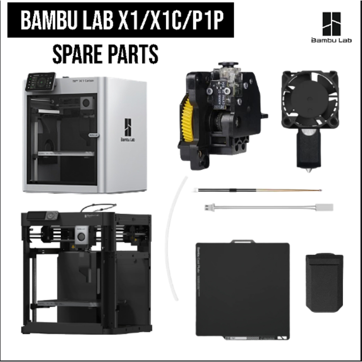 Bambu Lab X1 Carbon / P1P 3D Printer Spare Parts | Shopee Malaysia