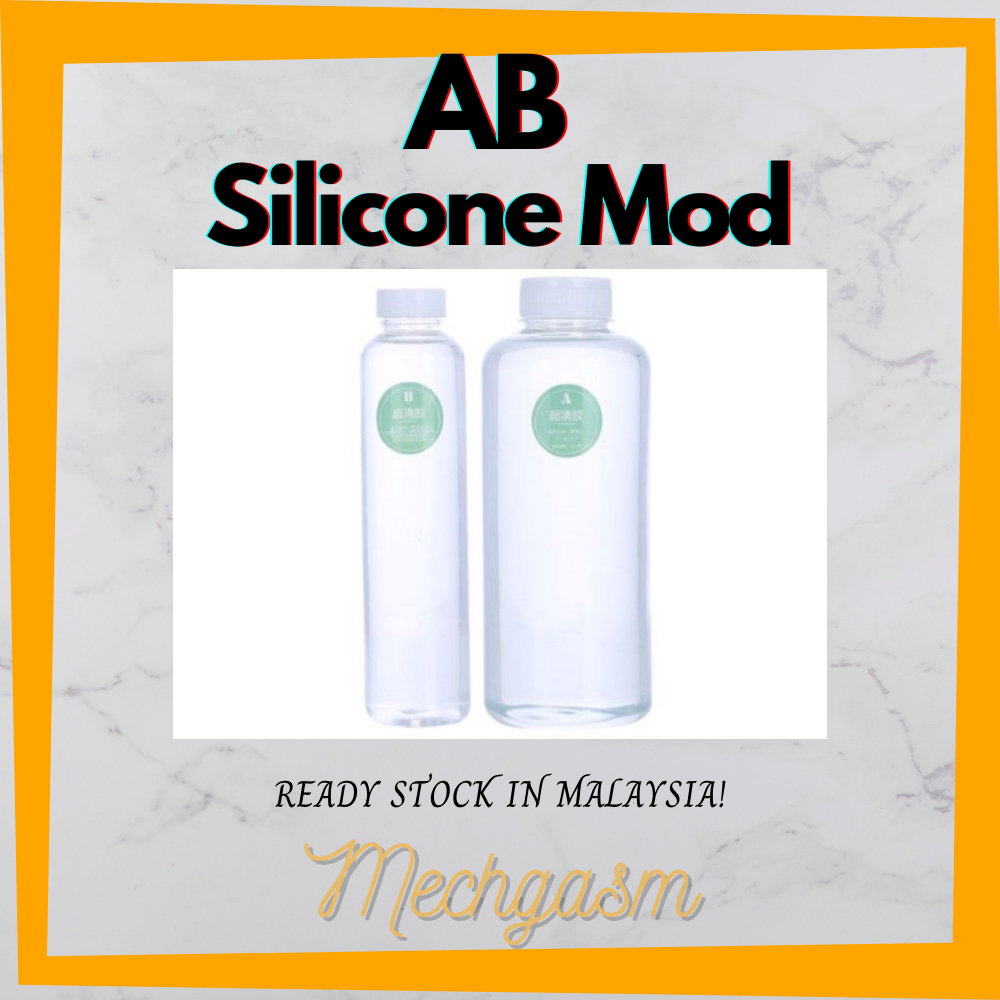 3:1 AB Silicone Mod Mold Maker Dampener Soft Rubber Liquid Resin ...