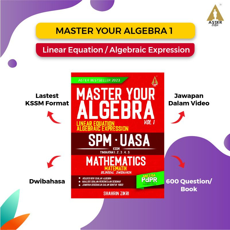 [MHD] Aster Edu Buku Latihan Matematik Tingkatan 1,2,3,4,5 - Master ...