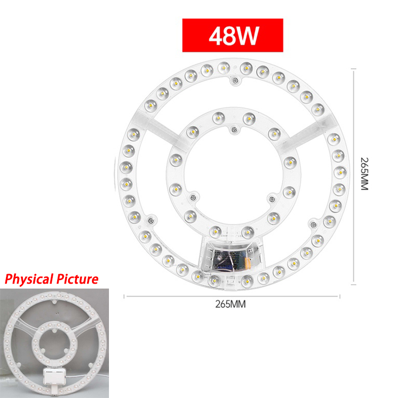 72W Round Led Module Light Magnetic Ceiling Light Lamp Lampu Siling ...