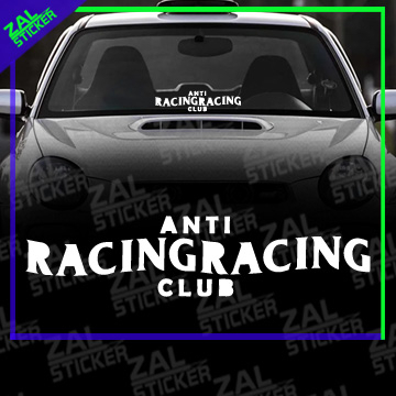 * STICKER KERETA ANTI RACING RAING CLUB MYVI AXIA ALZA BEZZA EXORA ...