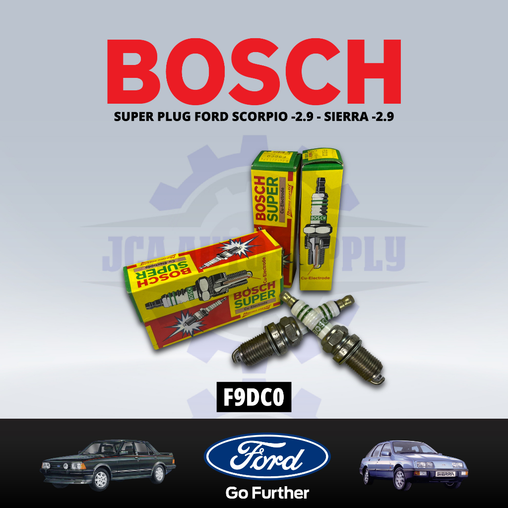 BOSCH Super Spark Plug - Ford Scorpio-Sierra - F9DCO | Shopee Malaysia
