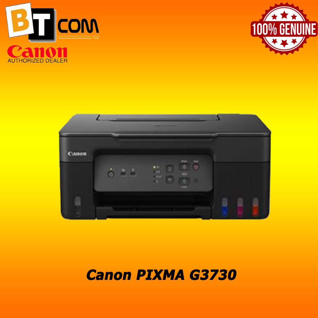 Canon PIXMA G3730 Refillable Ink Tank, All-In-One Printer | Shopee Malaysia