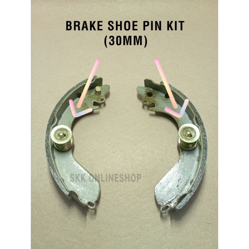 BRAKE SHOE PIN KIT (30MM) PERODUA KANCIL | Shopee Malaysia