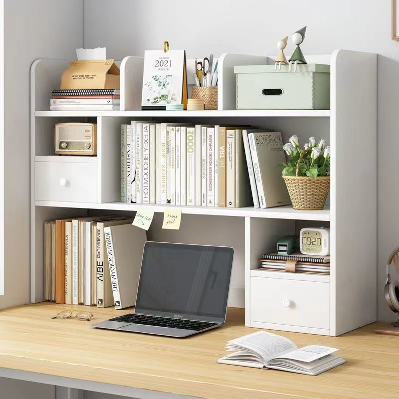 hometime.my™ Bookcase Desktop Simple Bedroom Office Desk Small Multi ...