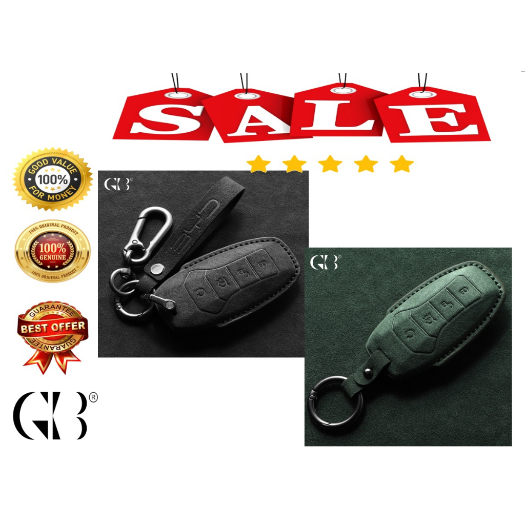 GB-STORE [100% ORIGINAL] BYD ATTO3 leather key cover | Shopee Malaysia
