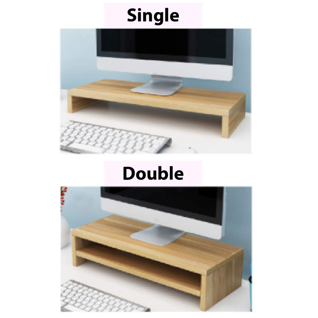 UDC 1/2 Tier Shelf Base Desktop Keyboard Rack Storage Tray Bracket ...