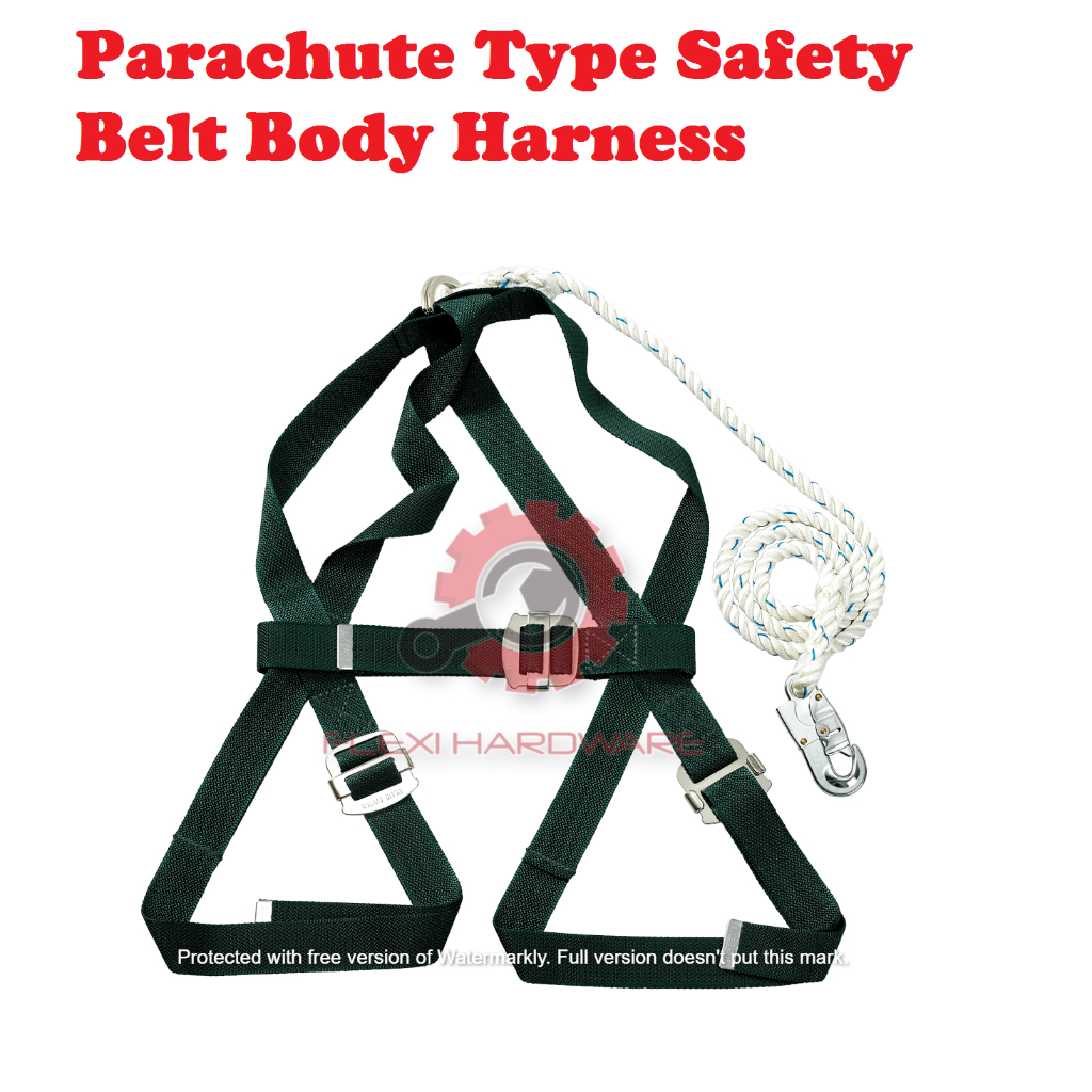 Parachute Type Safety Belt Body Harness | Shopee Malaysia