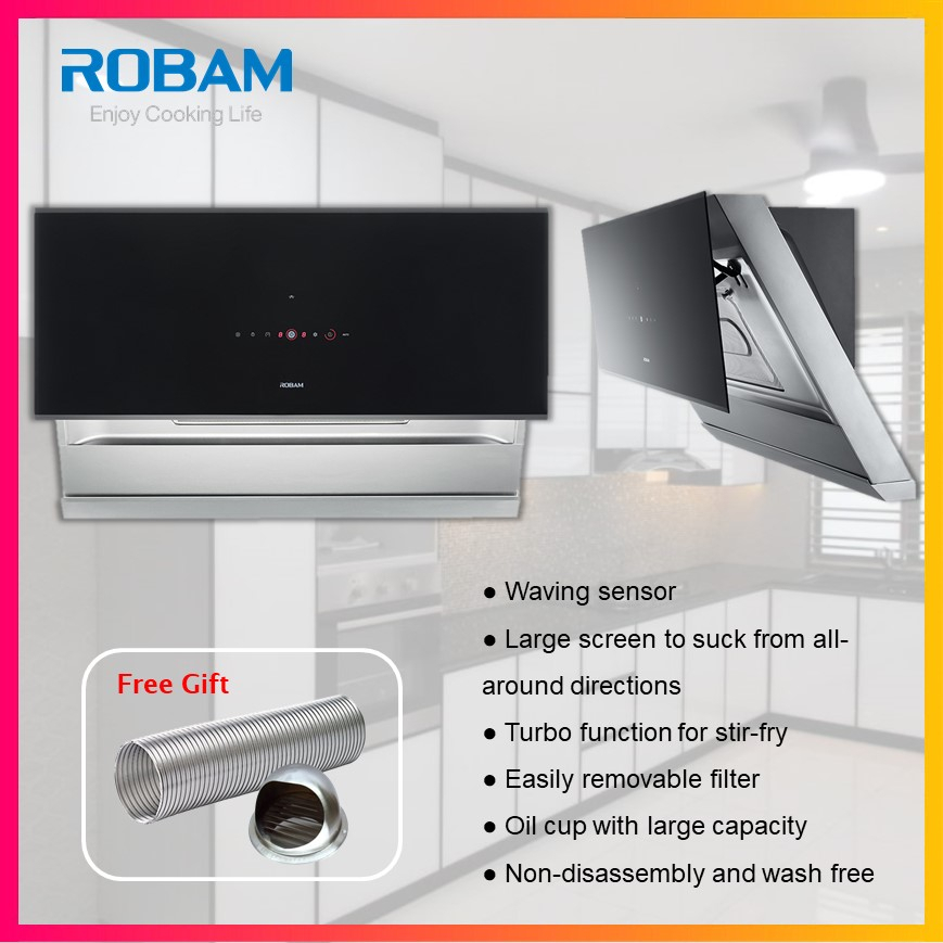 ROBAM A670 Side Absorption Range Hood | Shopee Malaysia