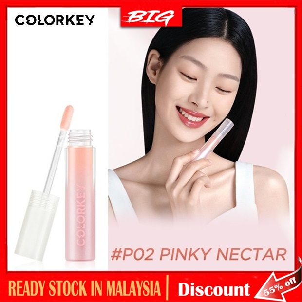 Colorkey Moisturizing Cream Lip Oil Glass Lip Concealing Lip Lines Nourishing Lips 2.5g | Shopee ...