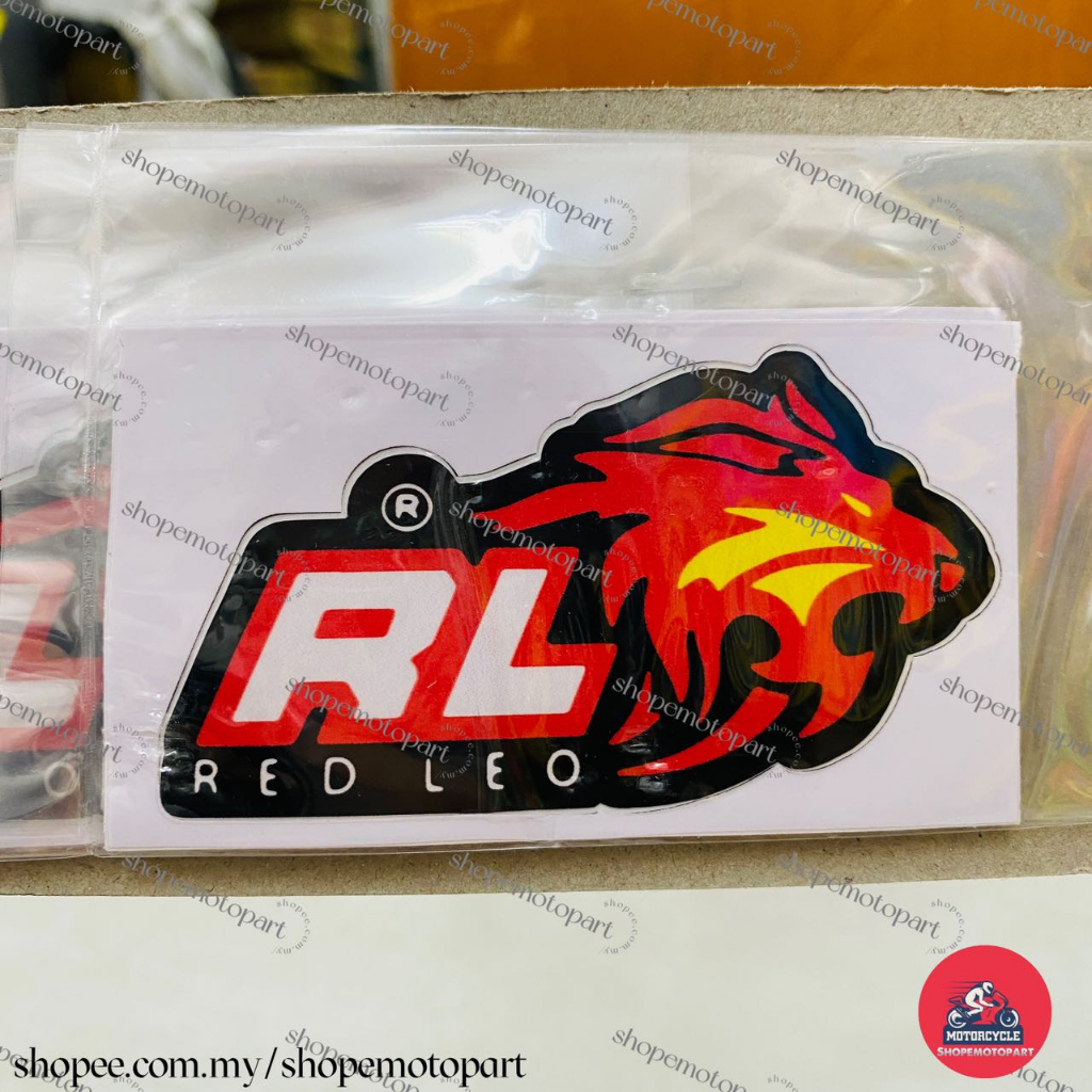 STICKER STIKER ESR MOTOR GMG REDLEO ELLE USA BOON SIEW NASTY PORT FLOW ...