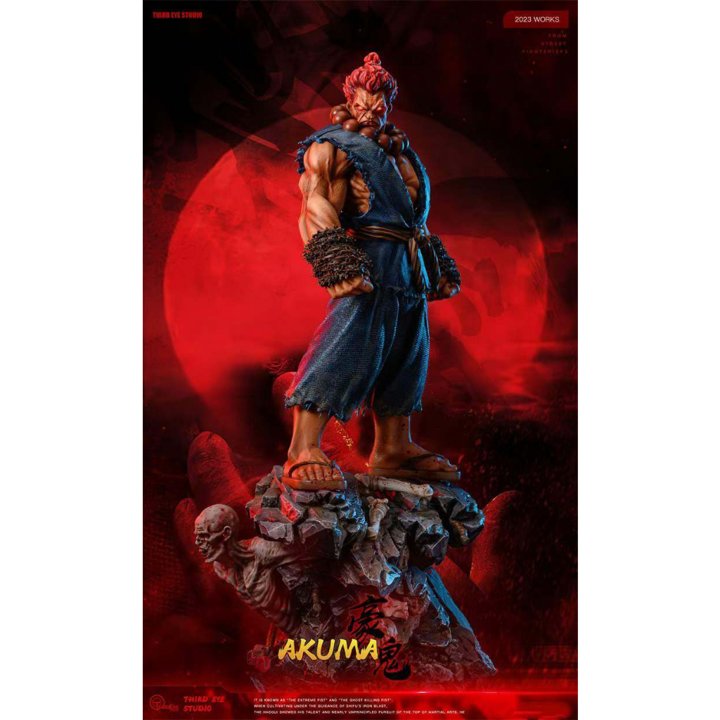 Third Eye Studio - Street Fighter – Akuma Resin Statue GK Figure ...