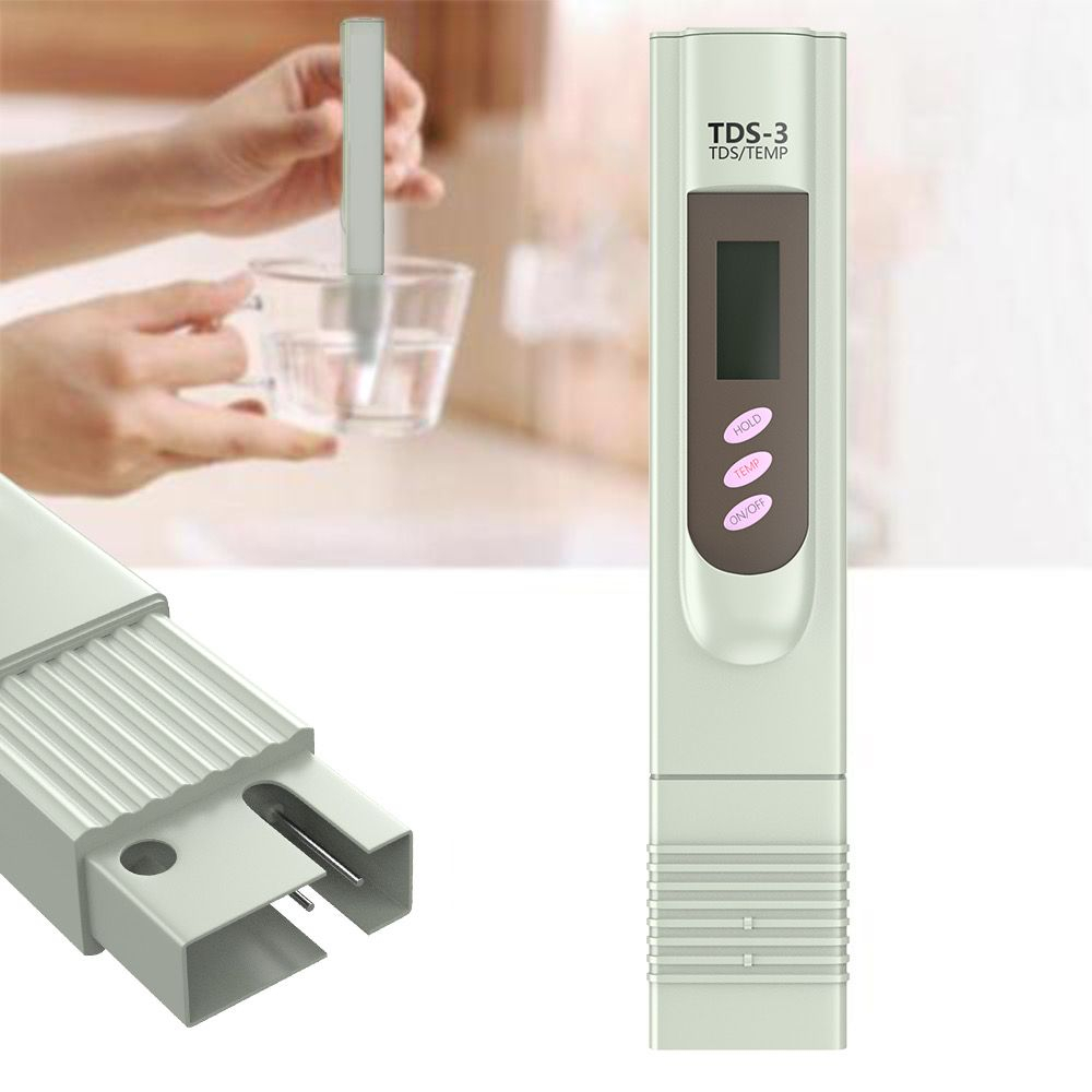 Digital TDS 3 Water Quality With battery Tester Purity Meter TEMP PPM ...