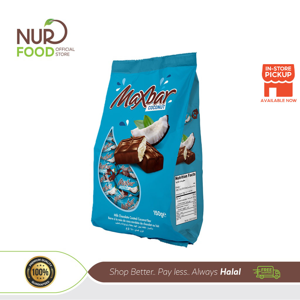 MAXBAR MINI BARS COCONUT CHOCOLATE 142G | Shopee Malaysia