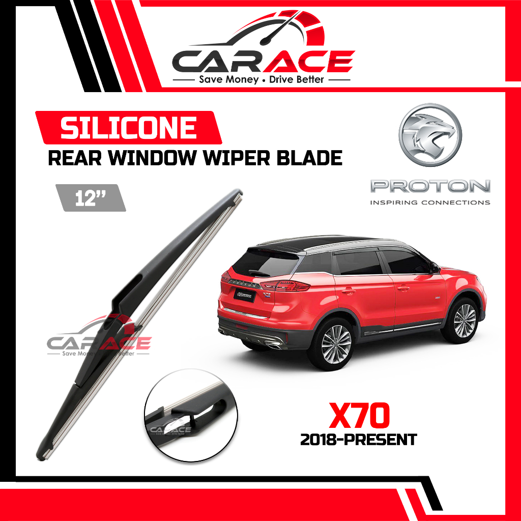 PROTON X70 Rear Wiper X70 2018-Present Rear Window SILICONE Wiper ...