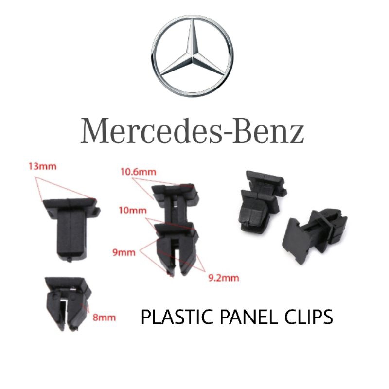 Mercedes Panel Clips Door Panel Clips W124 R129 W140 W202 W203 | Shopee ...