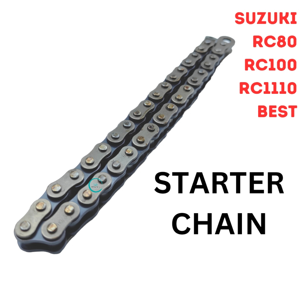 STARTER CHAIN STARTER RANTAI SUZUKI RC80 RC 80 RC100 RC 100 RC110 RC ...