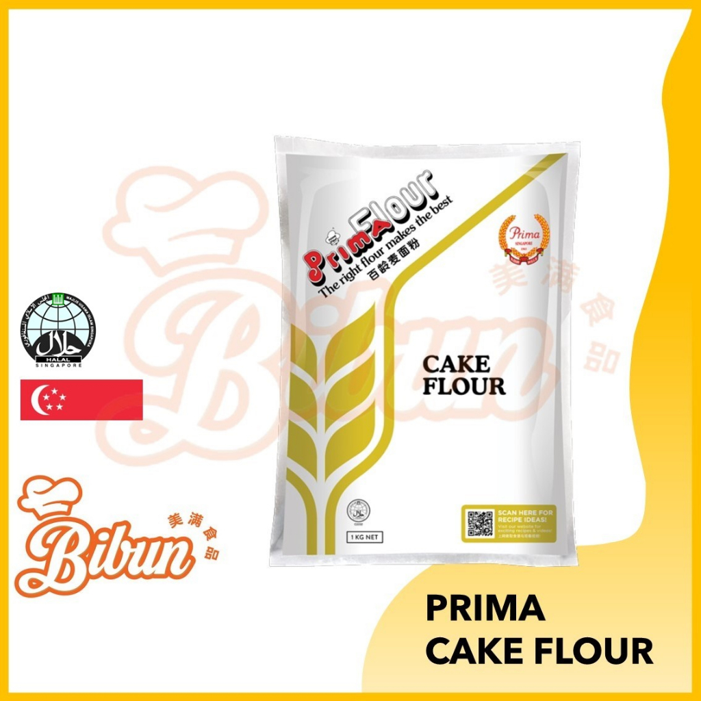 PRIMA Cake Flour (Unbleached) / Tepung Kek 1kg Singapore | Shopee Malaysia