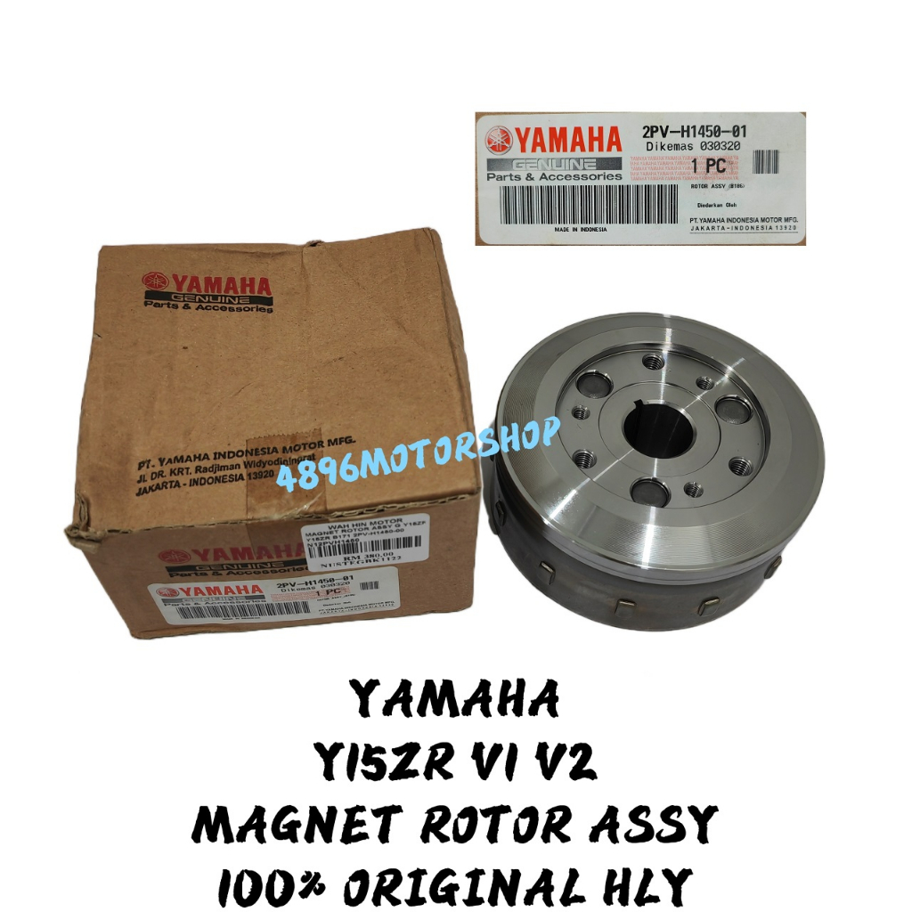 100% ORIGINAL HLY YAMAHA Y15ZR V1 V2 Y15 FZ150I V3 B17 2PV MAGNET ROTOR | Shopee Malaysia