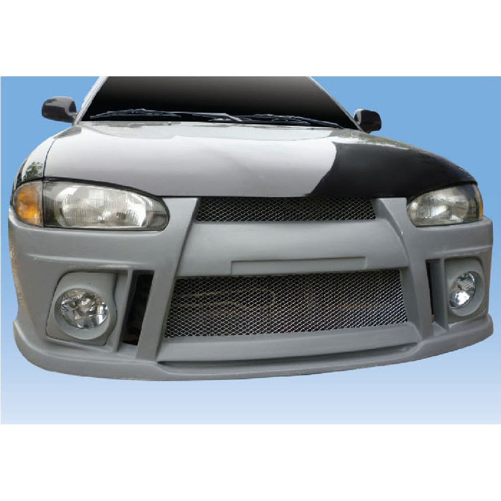 Proton Wira V Design II Front Bumper With Lamp Body Kit PU Ready Stock ...