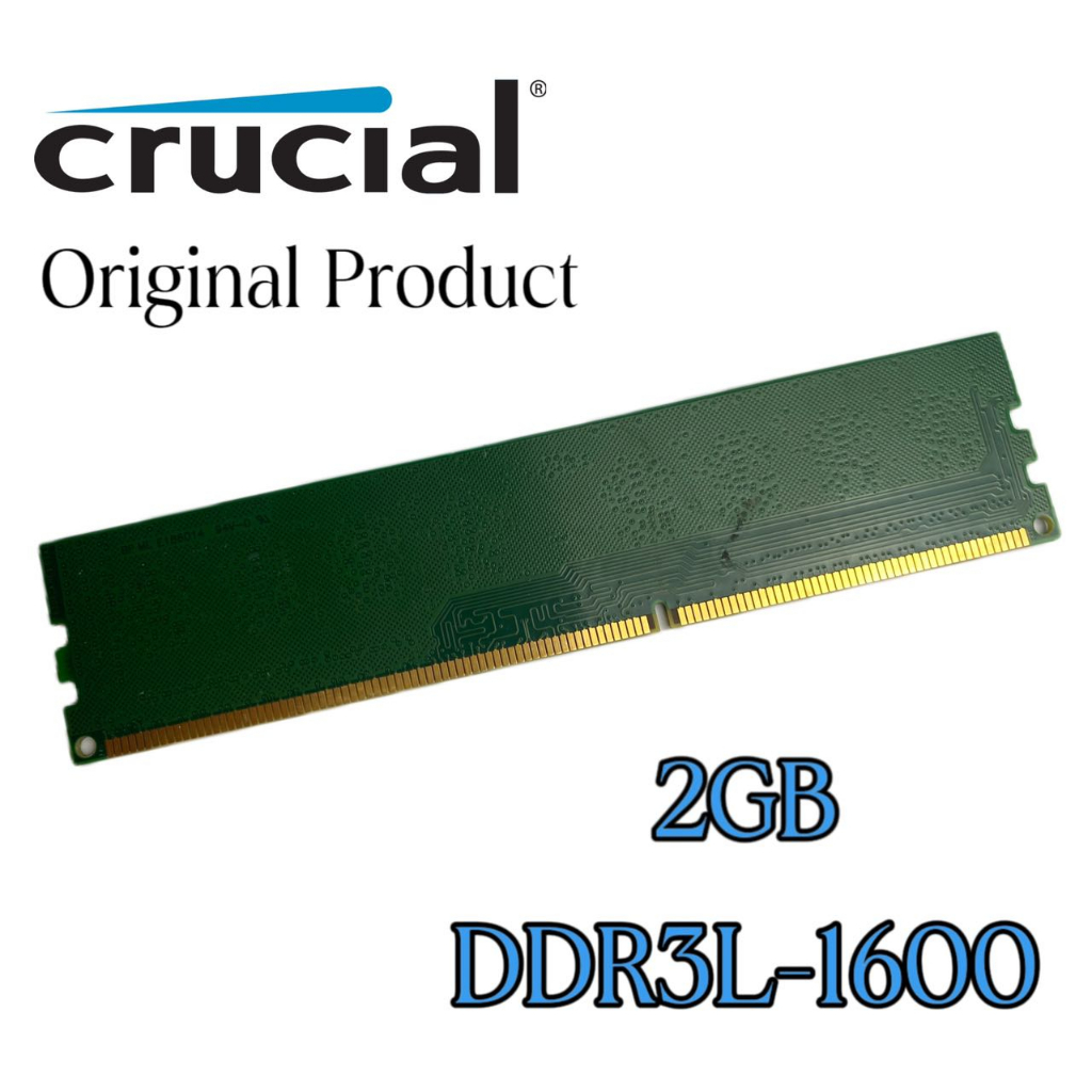 CRUCIAL Desktop RAM MEMORY DDR3 DDR3L DDR3 2GB 4GB | Shopee Malaysia