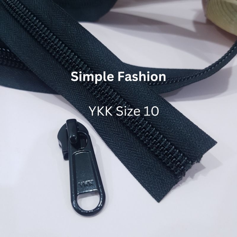 #10 YKK RCF Zip Meter / Zip Potong / Meter Zipper Size 10 | Shopee Malaysia