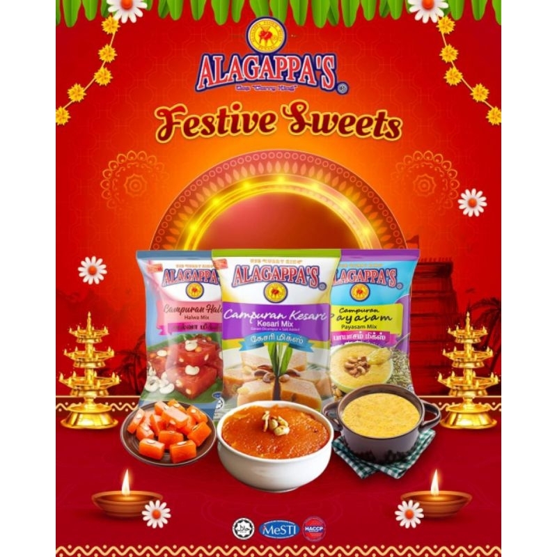Alagappa's Payasam, Halwa & Kesari Mix | Shopee Malaysia