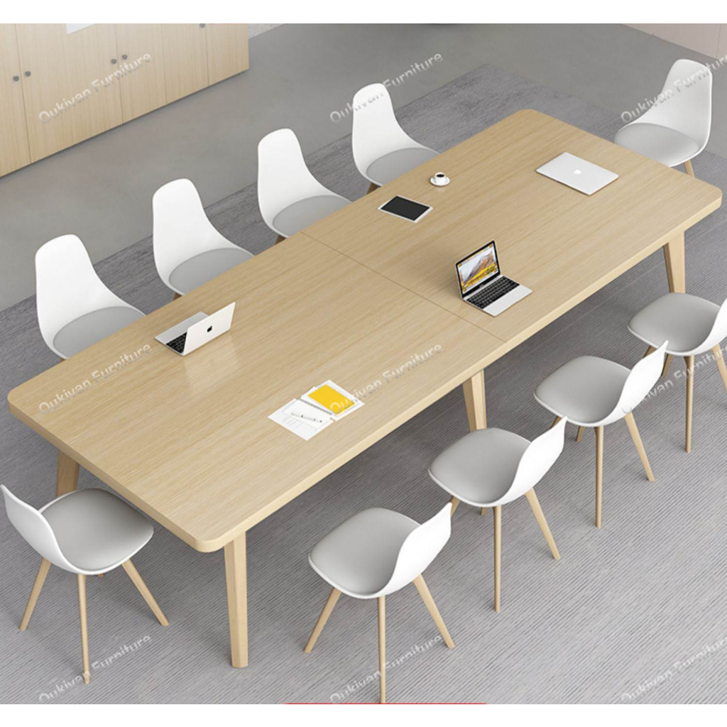 Meeting Table Meja Mesyuarat Kayu Meja Makan Dining Table THICK Multi ...