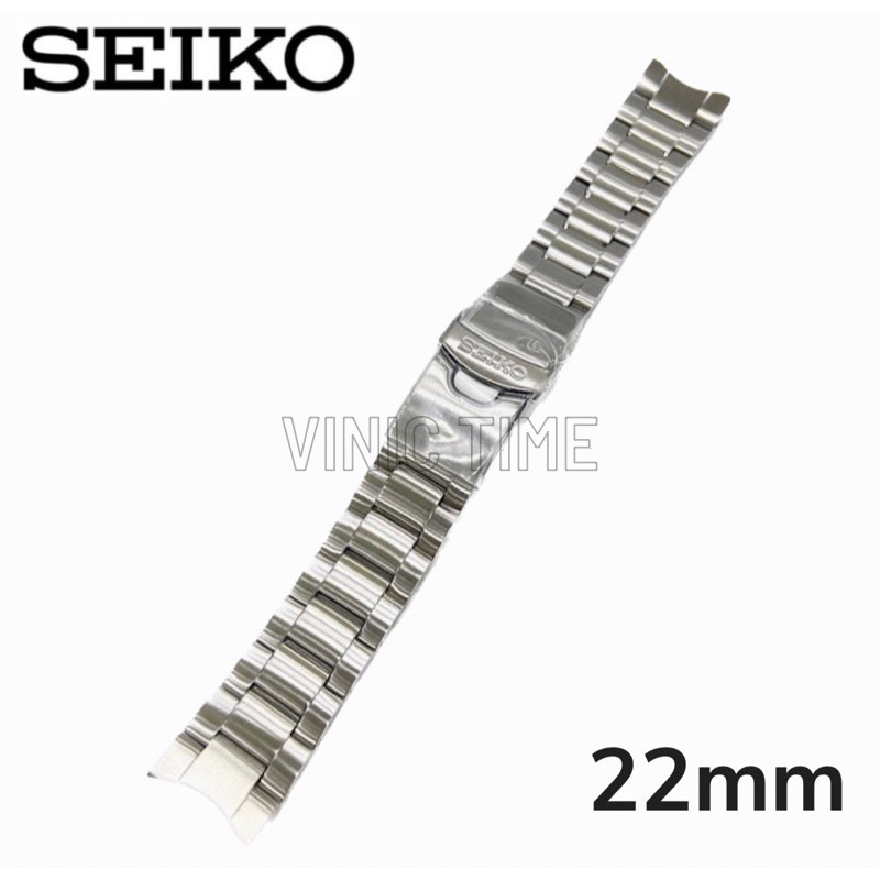 (Original) Seiko Samurai Solid Stainless Steel Diver's Bracelet 22mm ...