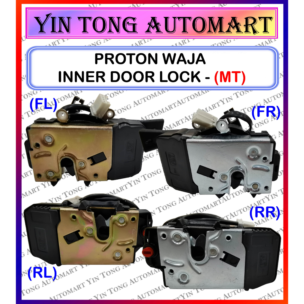 100% ORIGINAL / MT PROTON WAJA - INNER DOOR LOCK (FRONT & REAR) - 1Pc ...