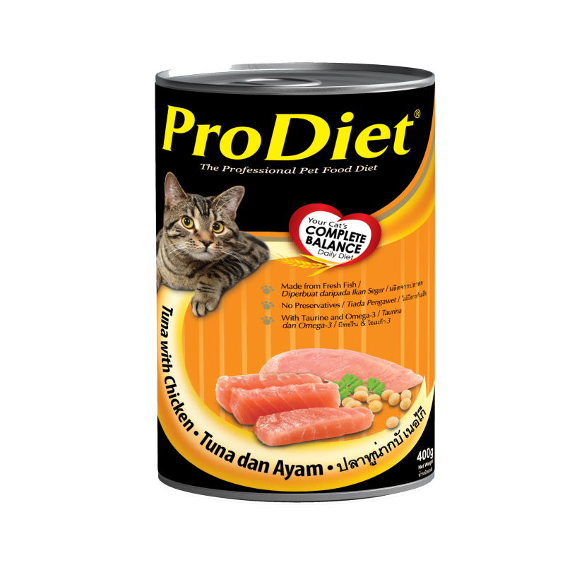 Prodiet Chicken & Tuna (400g) | Shopee Malaysia