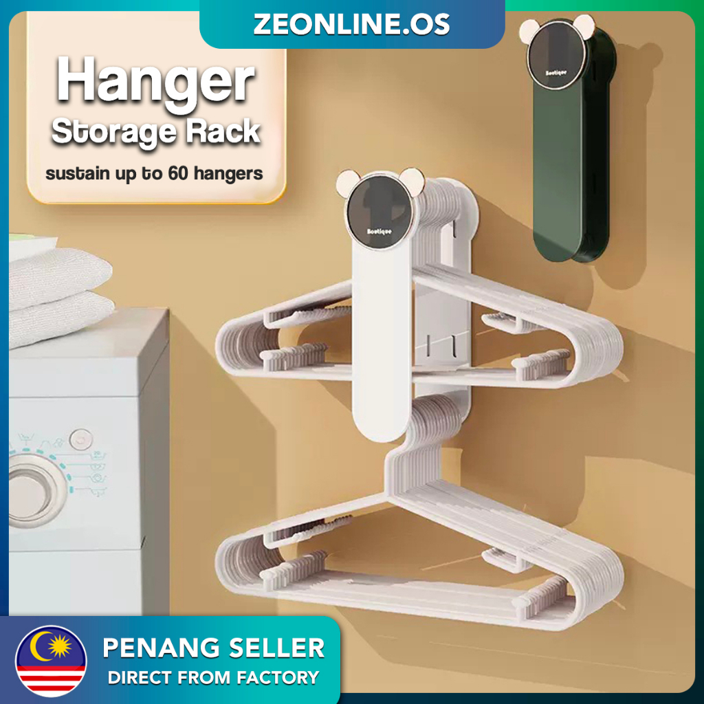 Multifunctional Clothes Hanger Hook For Storing Sharp Tools No Punching ...