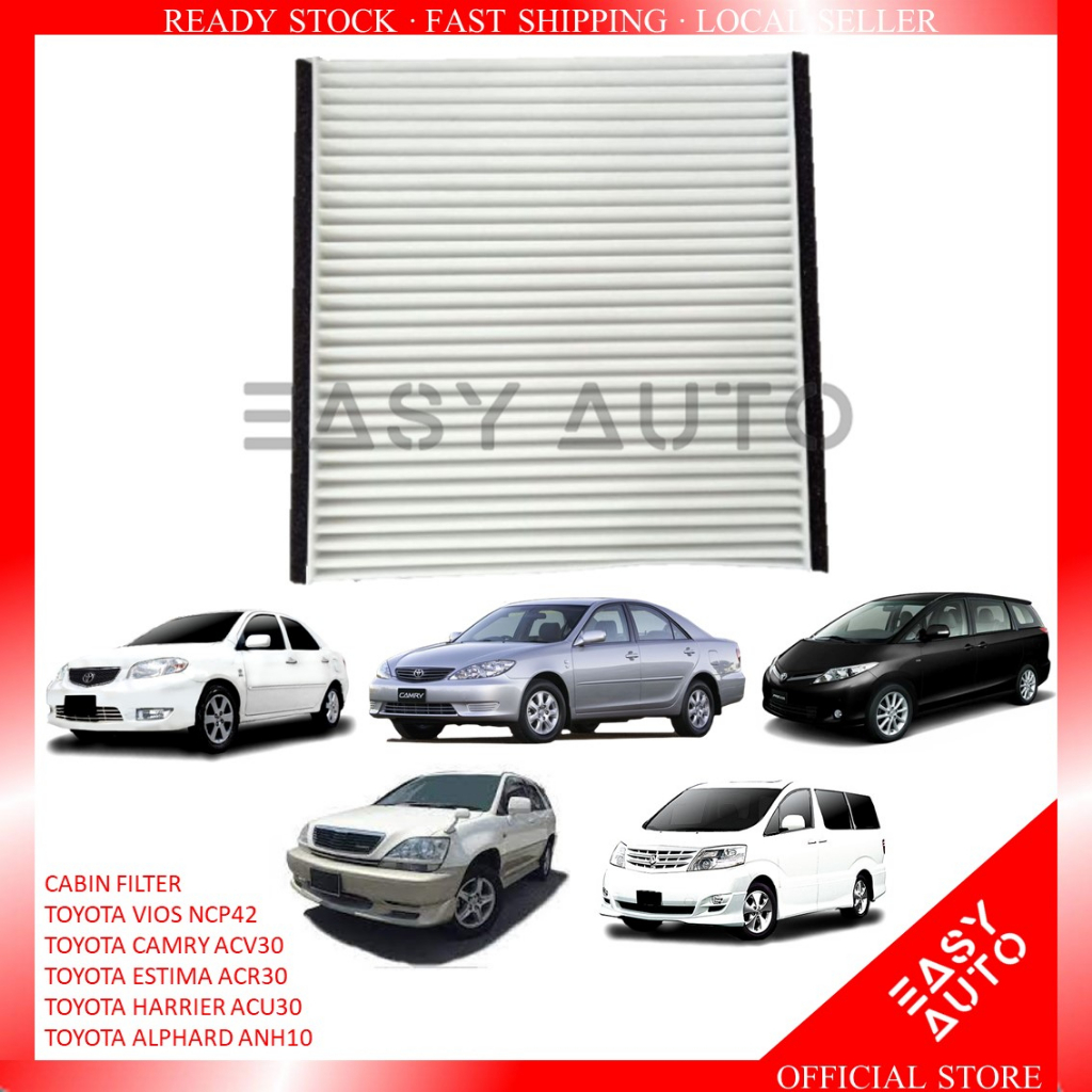 [CABIN FILTER] TOYOTA -87139-47010 TOYOTA VIOS NCP42 /CAMRY ACV30 ...