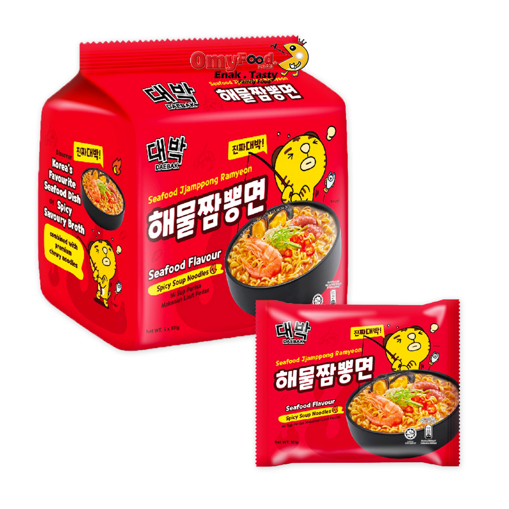 Korean Daebak Soup Ramyun RamenNoodle [Kimchi / Mushroom / Rabokki ...