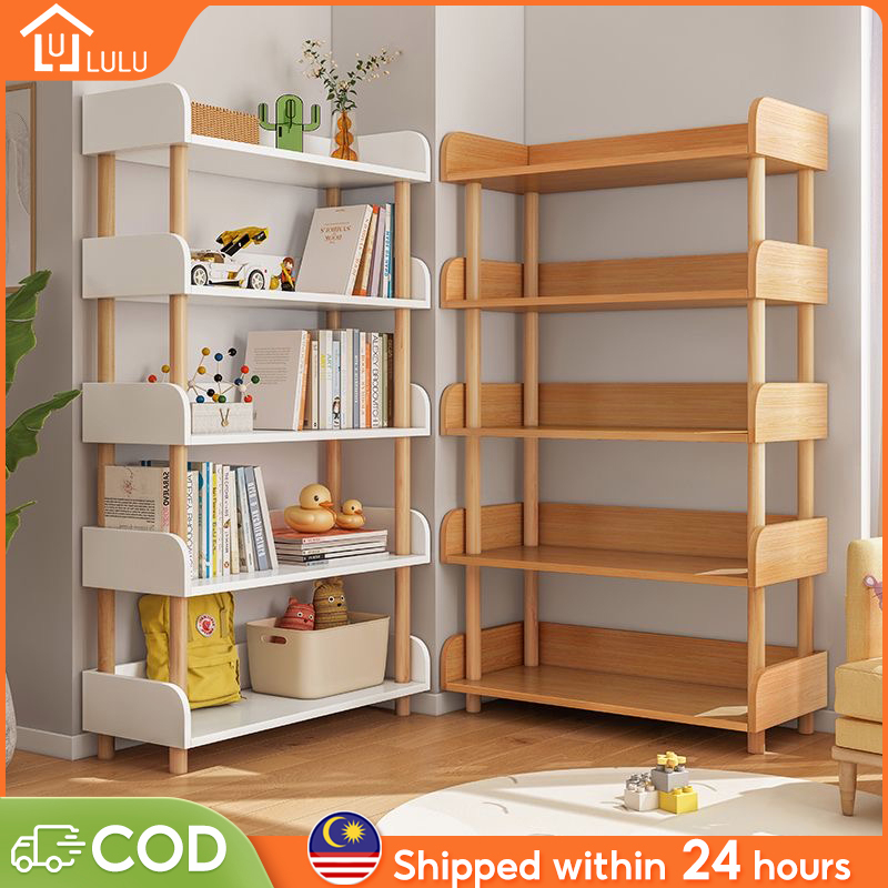 5 Layers Multipurpose Shelves Book Shelf Living Room Rack household ...