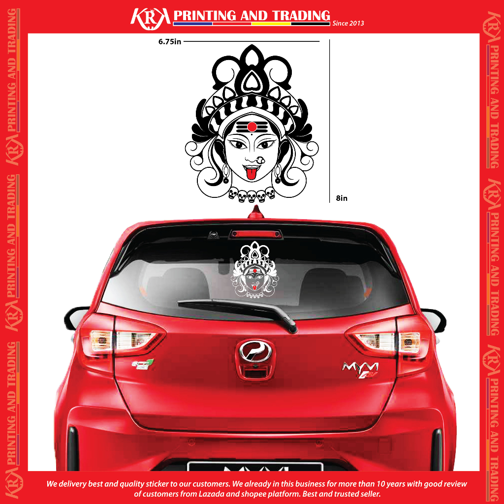 [BEST SELLER] Kaliamman Sticker, Kaval Theivam, Kaliamman Thunai, Car ...