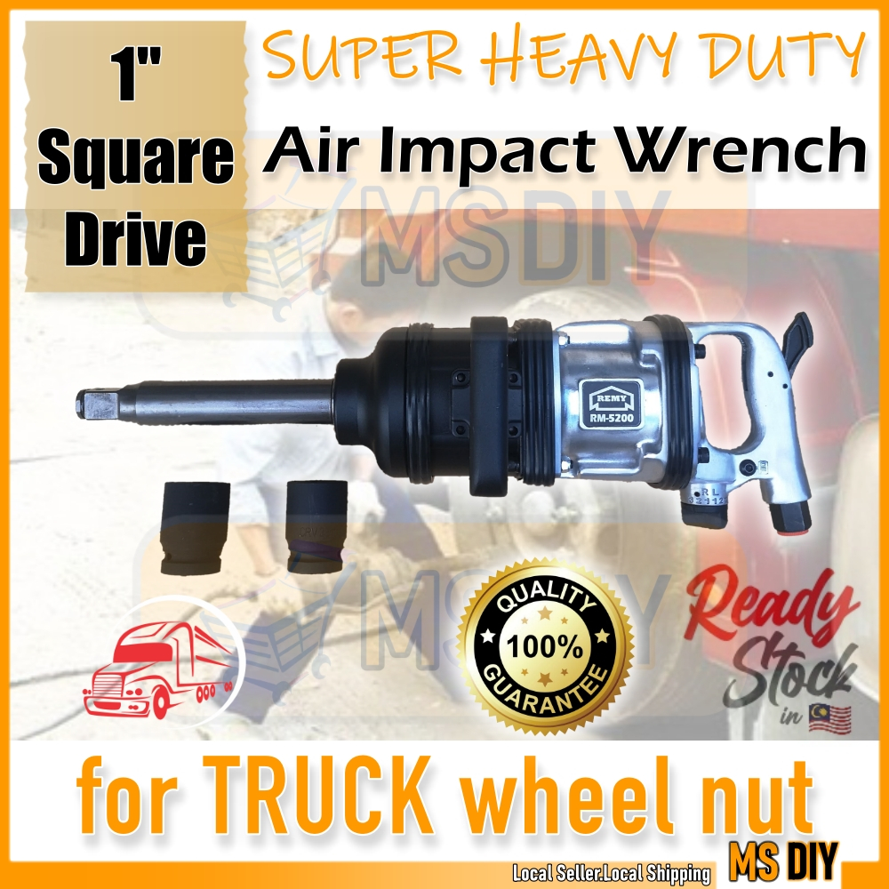 1" 3800Nm 4000Nm 52MM 55MM RM-5000/RM-5200 PNEUMATIC AIR IMPACT WRENCH ...