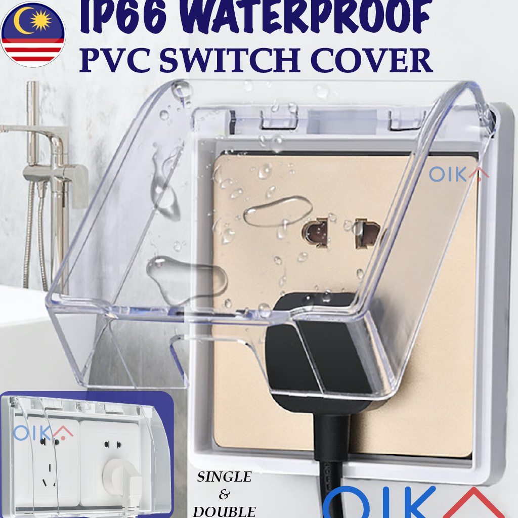 Outdoor/Indoor Weatherproof PVC Switch / Socket Cover Outdoor Cover ...