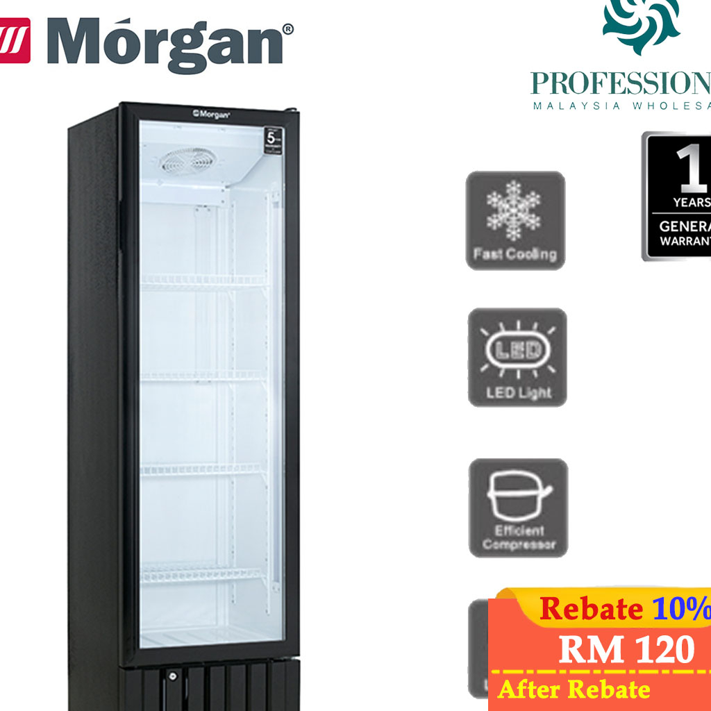 MORGAN FROST-FREE CHILLE 250L / 288L / 430L SHOWCASE DISPLAY COOLER ...