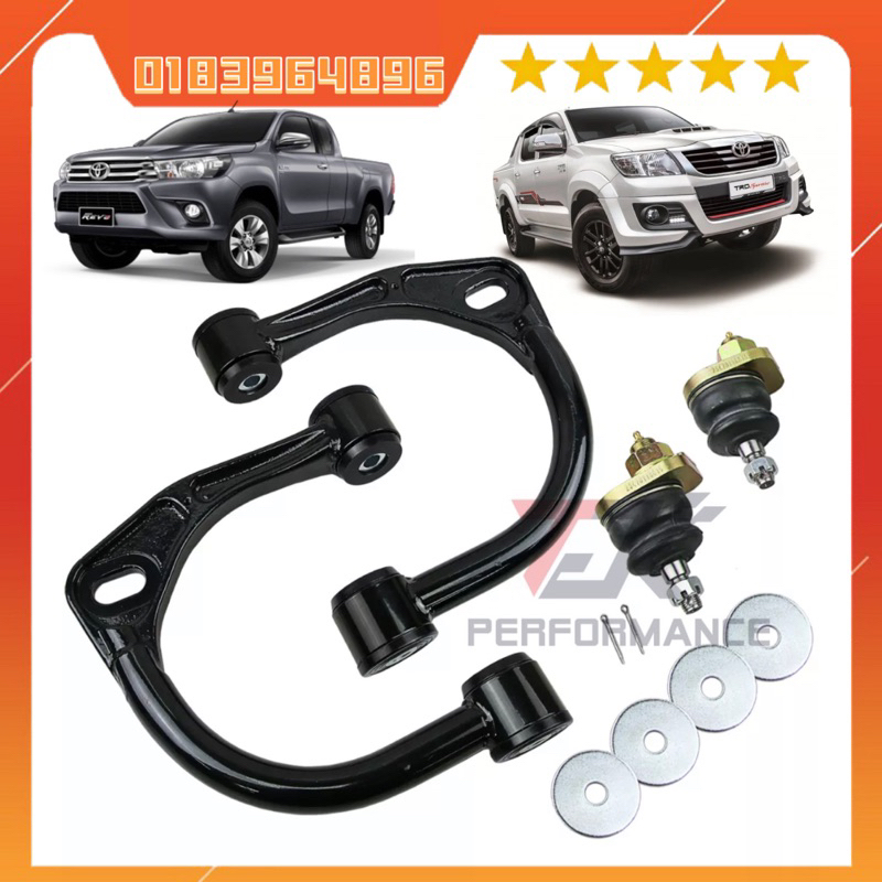 4X4 ADJUSTABLE UPPER ARM HILUX RANGER NAVARA D-MAX COLORADO BT50 ...