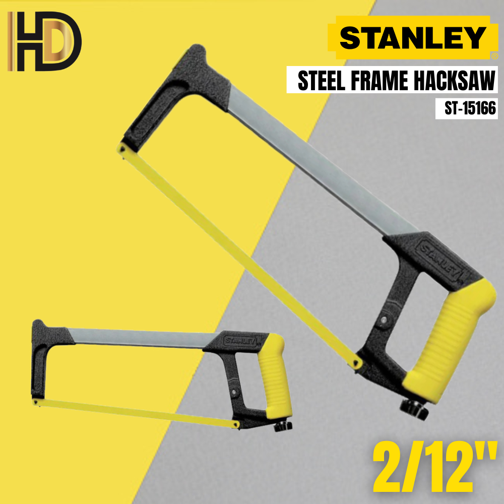 STANLEY Steel Frame Hacksaw / Heavy Duty Steel Frame Hacksaw / STANLEY ...